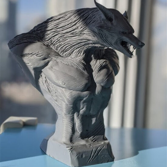 Sculpting a Werewolf with ZBrush in 10 Hours - Wingfox