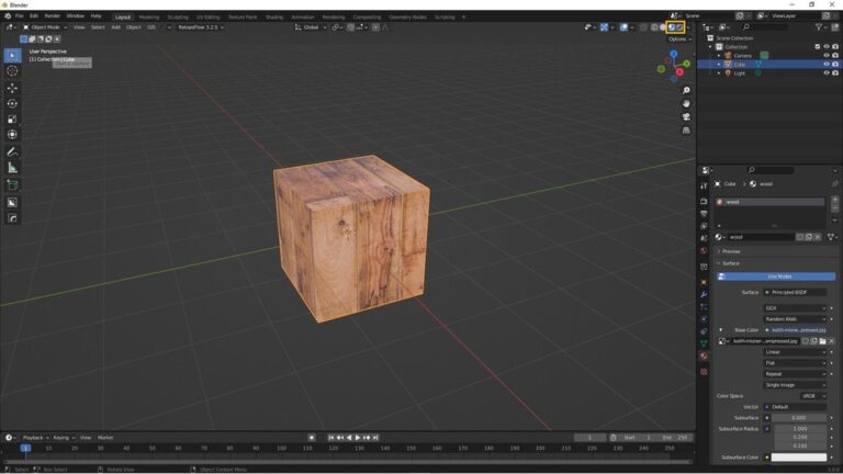How to Add Textures in Blender3.0 - Wingfox