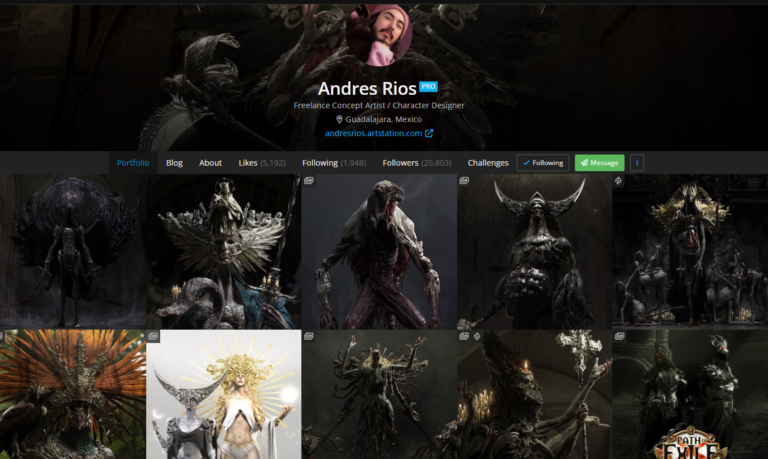 Concept Art: Creating a Portfolio - Wingfox