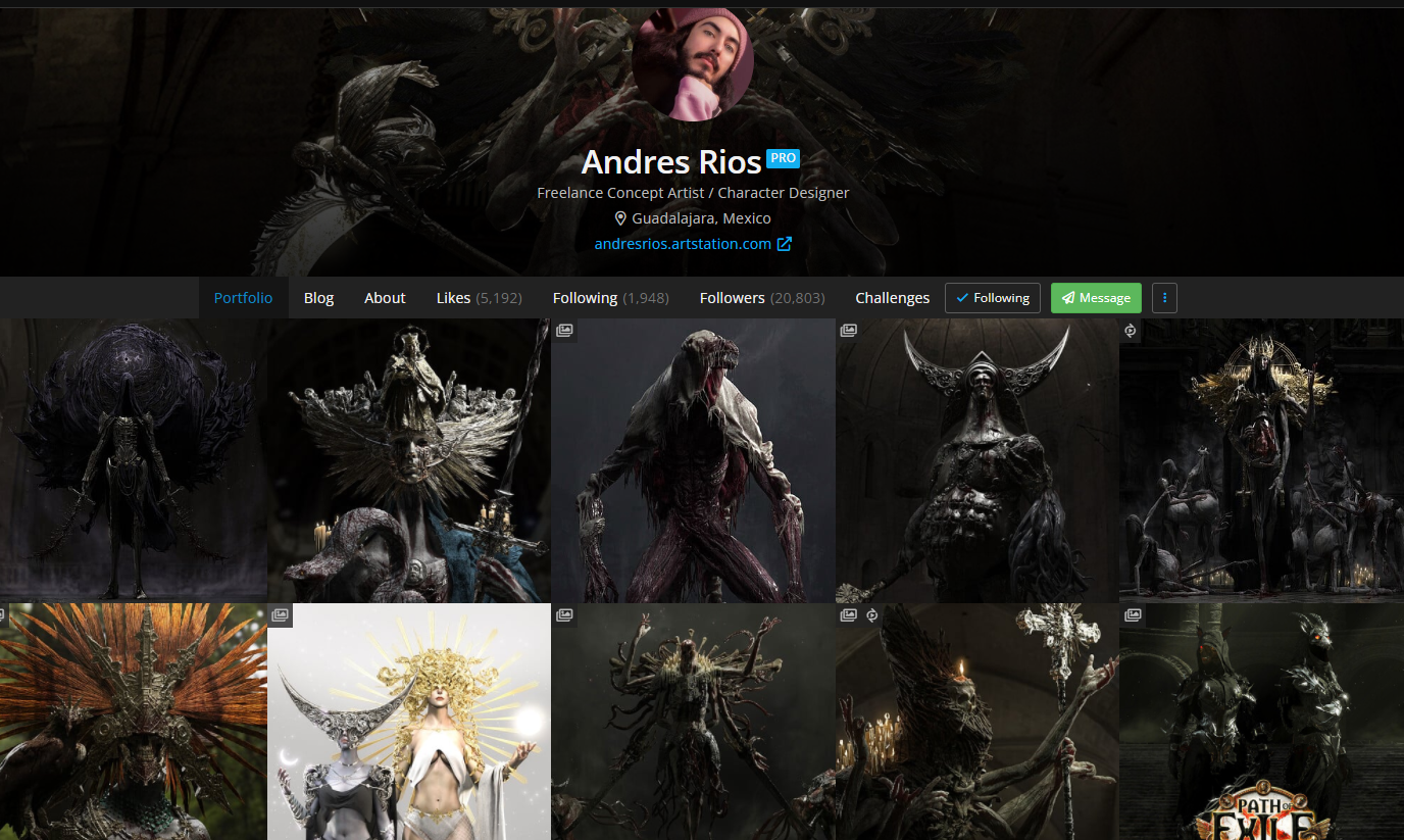 Concept Art: Creating a Portfolio - Wingfox